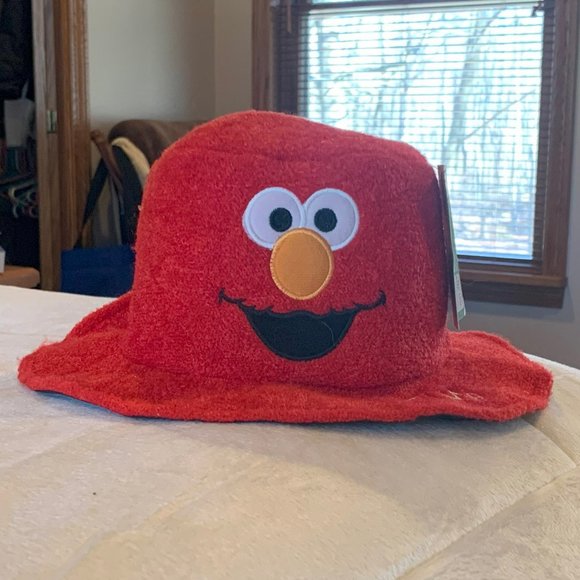 Sesame Street | Accessories | New W Tags Sesame Street Elmo Floppy Hat ...